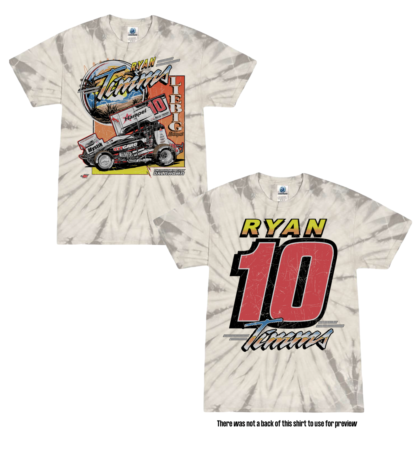 Summer Retro Sunset T-Shirt - TieDye – Ryan Timms Merch