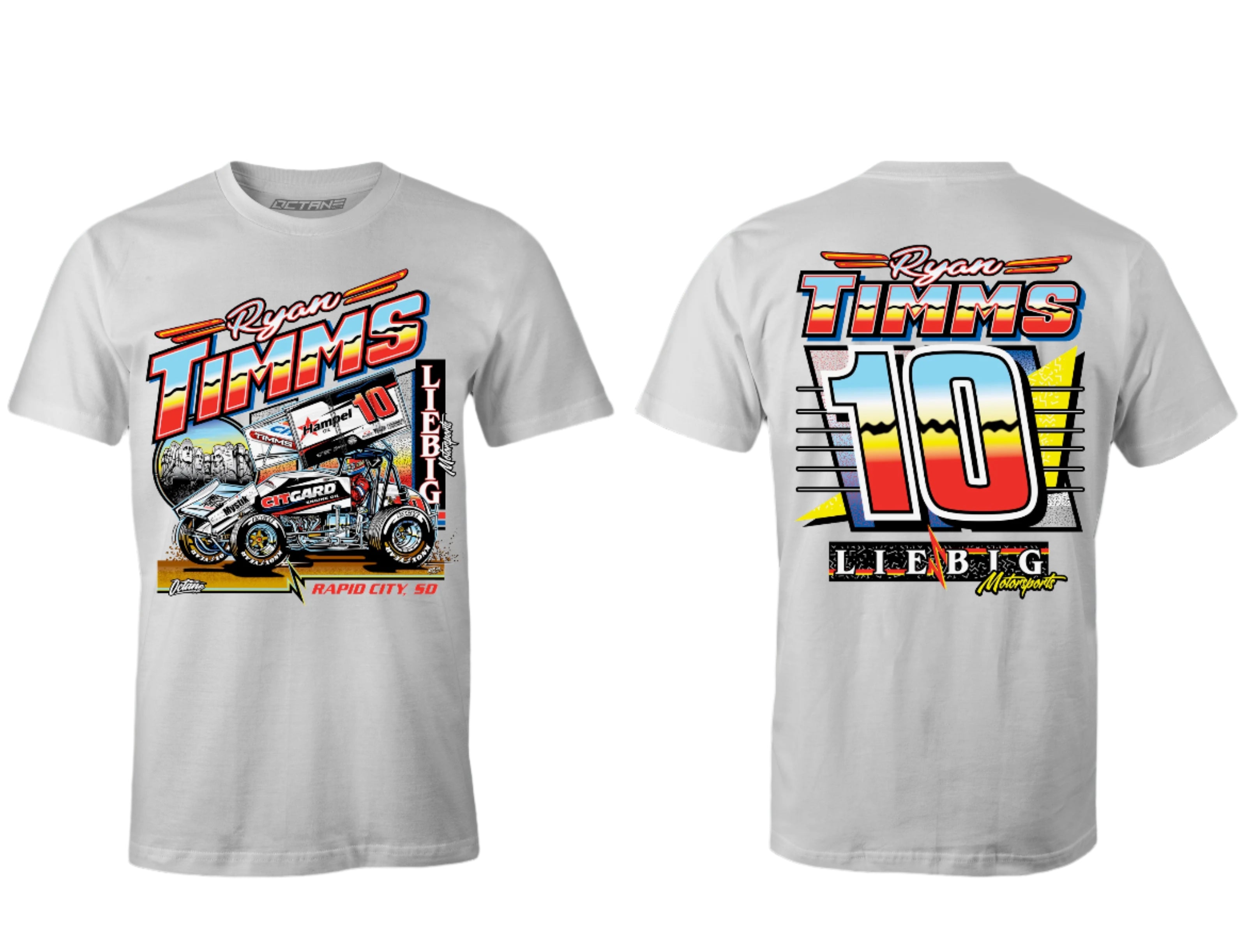 Retro Ryan Timms T-Shirt - White – Ryan Timms Merch