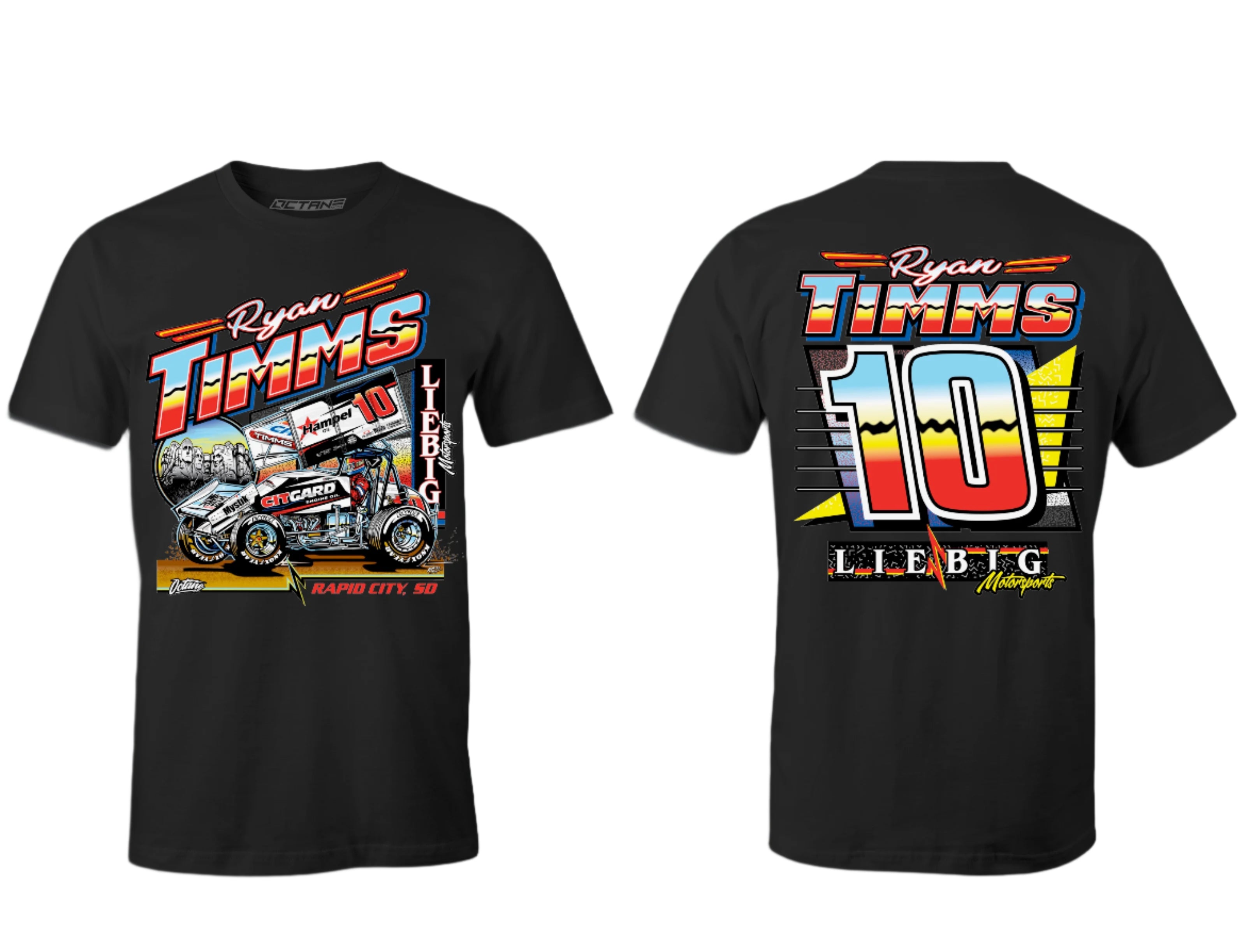 Retro Ryan Timms T-Shirt - Black – Ryan Timms Merch