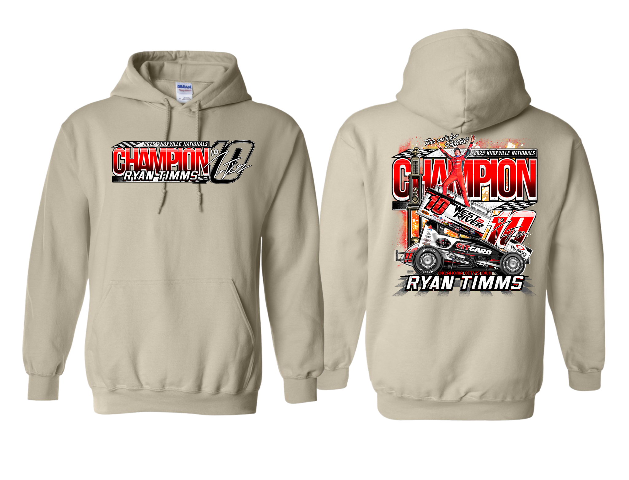 Natty Champ Hoodie - Sand – Ryan Timms Merch